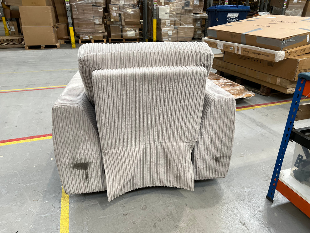 DFS-UPH-05733 Grade-C2 DFS Manual Recliner Chair Marley Silver RRP £59 ...